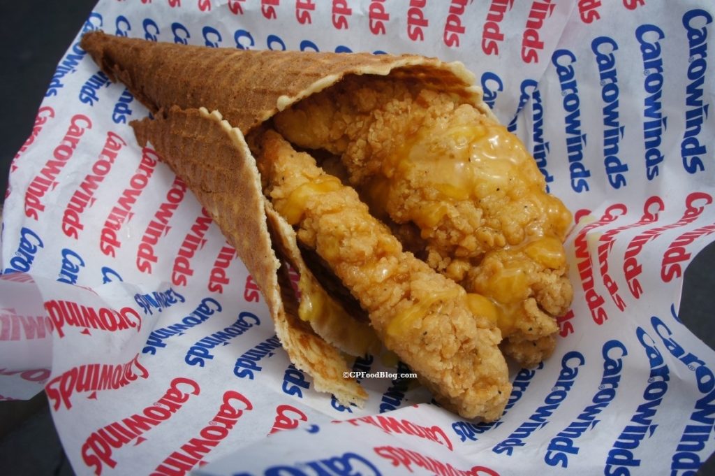 Review: Carowinds Chicken and Waffles - FUN Food Blog
