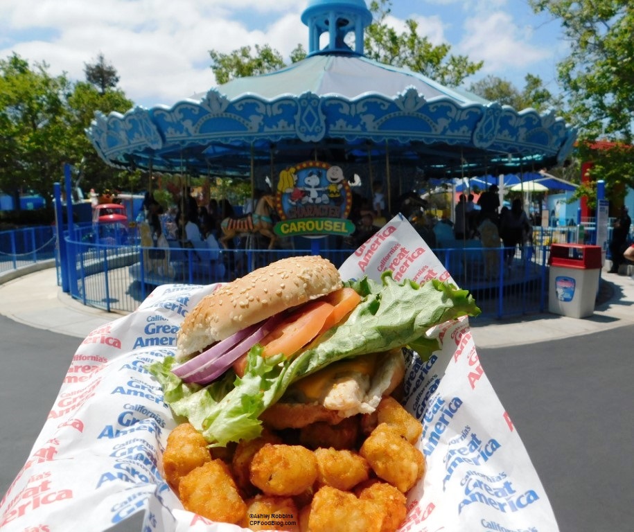 Review: California's Great America Grilled Chicken Sandwich - FUN Food Blog