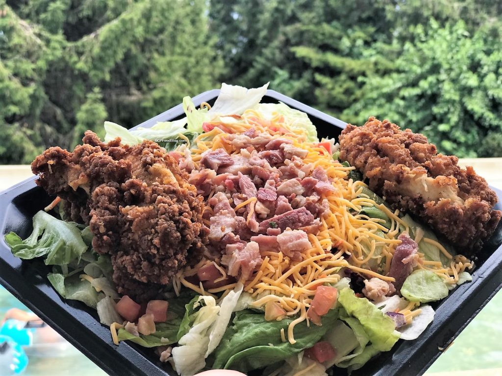 Review: Cedar Point Crispy BLT Chicken Salad - FUN Food Blog