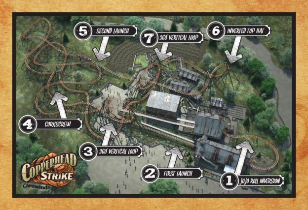 2019 Carowinds: Copperhead Strike & New Blue Ridge Junction - FUN Food Blog