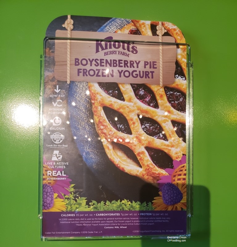 New Knott's Berry Farm Boysenberry Pie Frozen Yogurt - FUN Food Blog