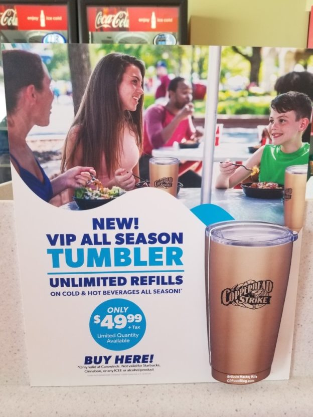 New 2019 Carowinds VIP All Season Tumbler - FUN Food Blog