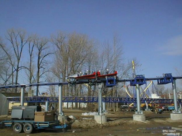 Cedar Point Millennium Force Pull-Through Test - FUN Food Blog