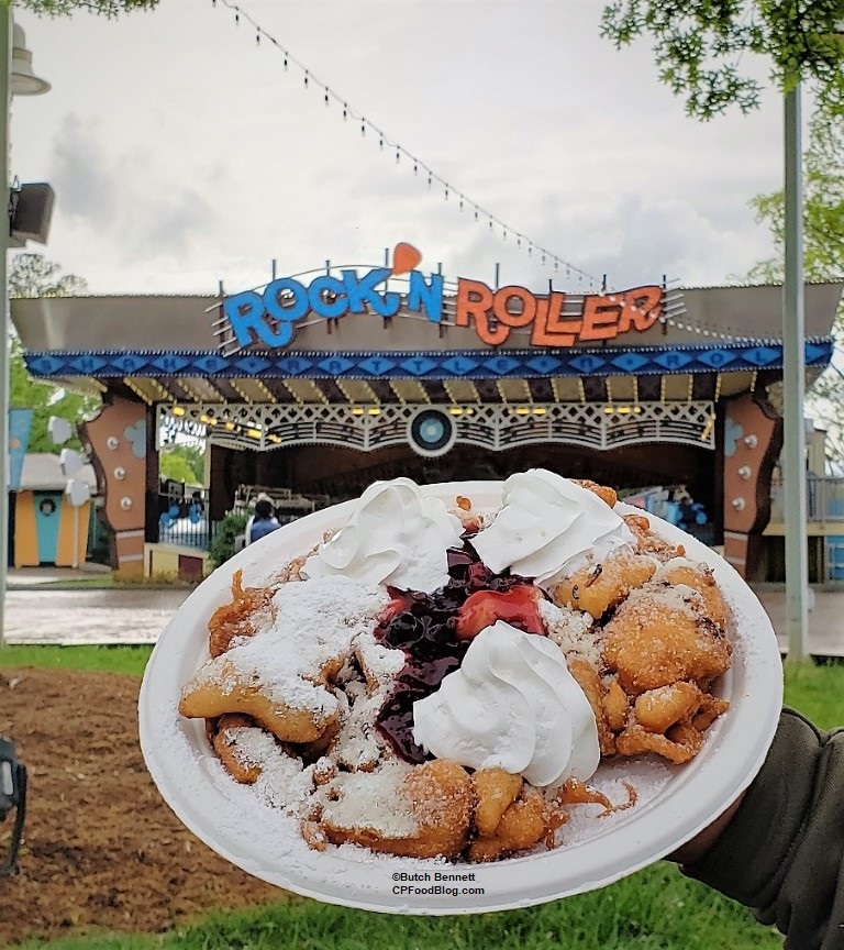 Carowinds Granny’s Jammin’ Funnel Cake - FUN Food Blog