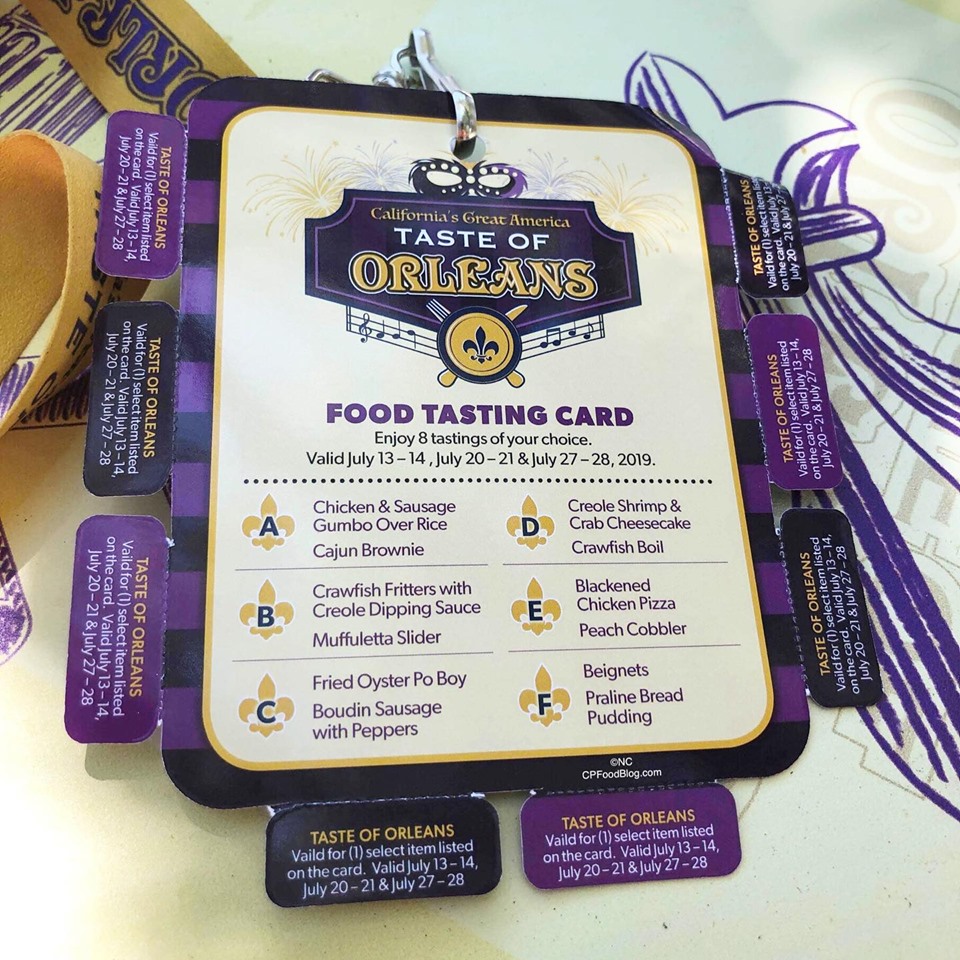 2019 California's Great America Taste of Orleans - FUN Food Blog