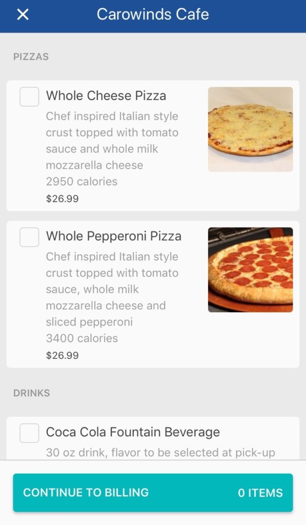 Carowinds Testing Mobile Food Ordering - FUN Food Blog