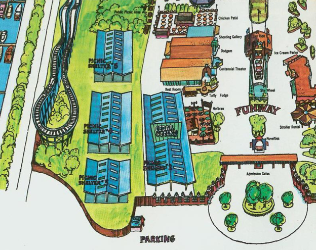 Former Site of Cedar Point Picnic Pavilion - FUN Food Blog