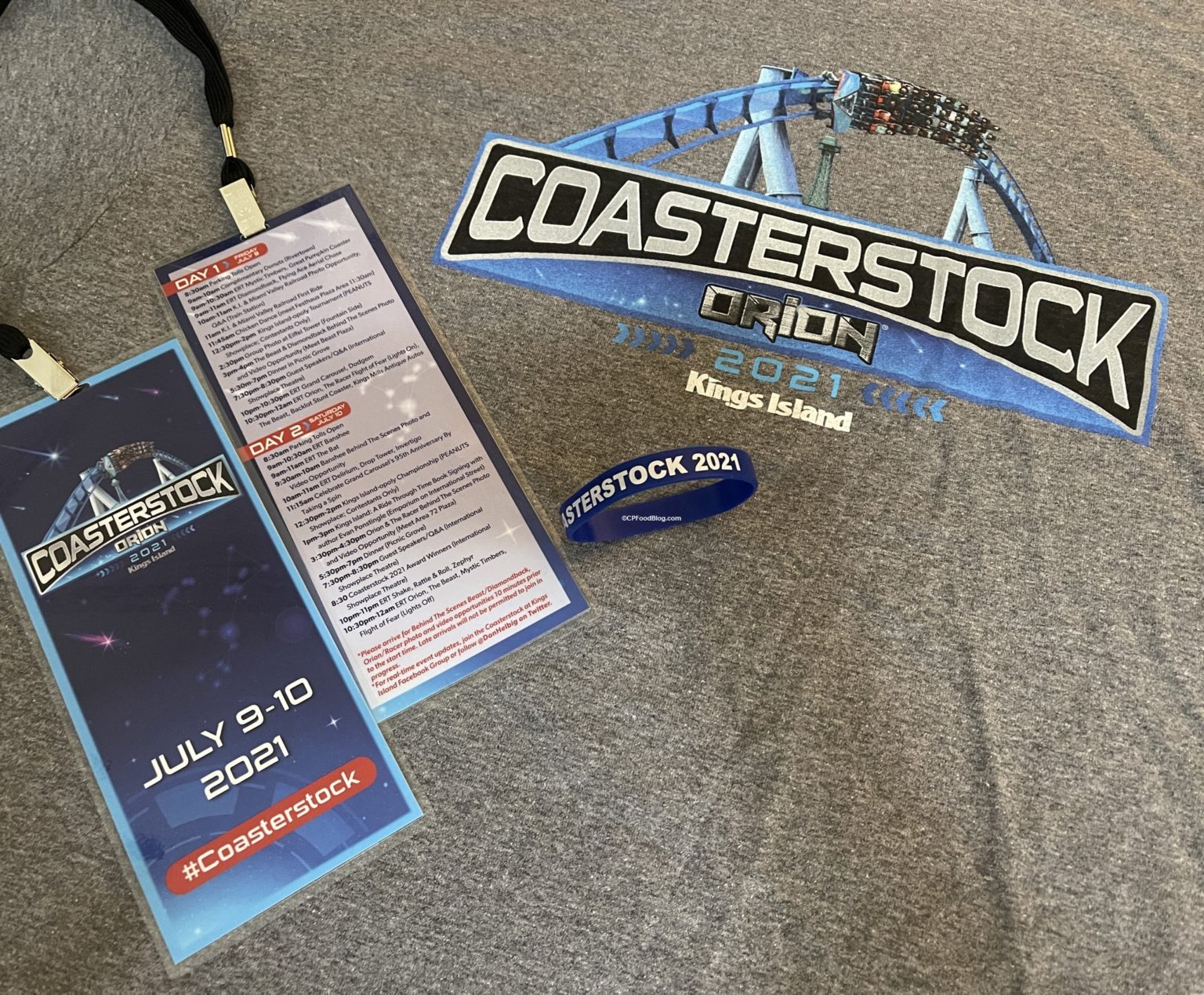 2021 Kings Island Coasterstock Menus - FUN Food Blog