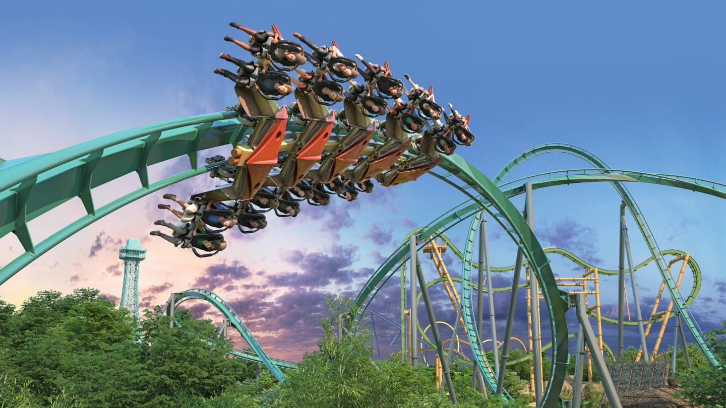 2025 Kings Dominion Rapterra Record Breaking Coaster - FUN Food Blog